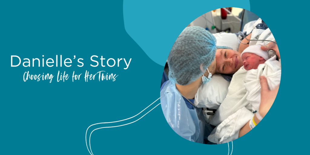 Danielle's Story: Choosing Life for Her Twins - Save the Storks